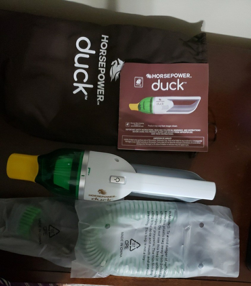 Duck Vacuum Cordless & Ultra-Powerful Vacuum, AS-SEEN-ON-TV, Home ...