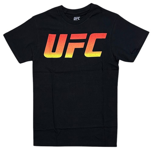UFC Ultimate Fighting Championship Men T-Shirt Gradient Logo Authentic ...