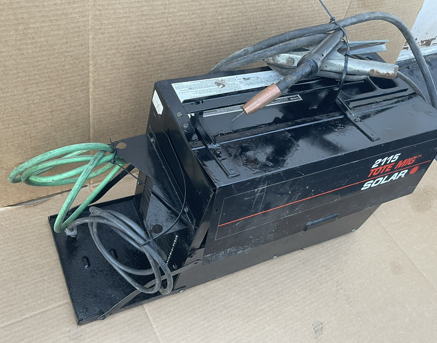 SOLAR 2115 TOTE MIG WELDER USA 120V Used | eBay