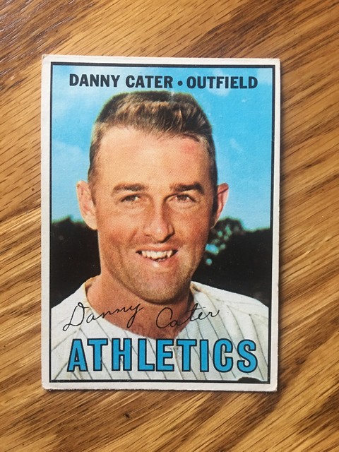 1967 Topps - #157 Danny Cater for sale online | eBay