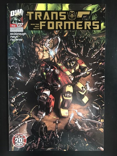 Transformers Generation One #7 Gold Foil Dynamic Forces Variant w COA ...