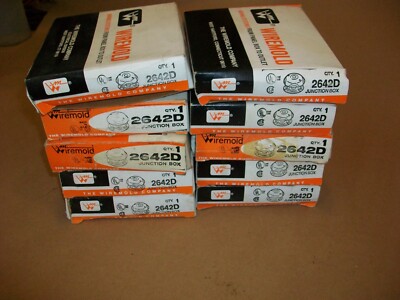 10PC Wiremold 2642D Junction Box NEW | eBay
