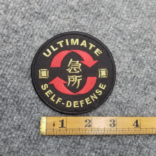 Ultimate Self Defense Patch Martial Arts | eBay