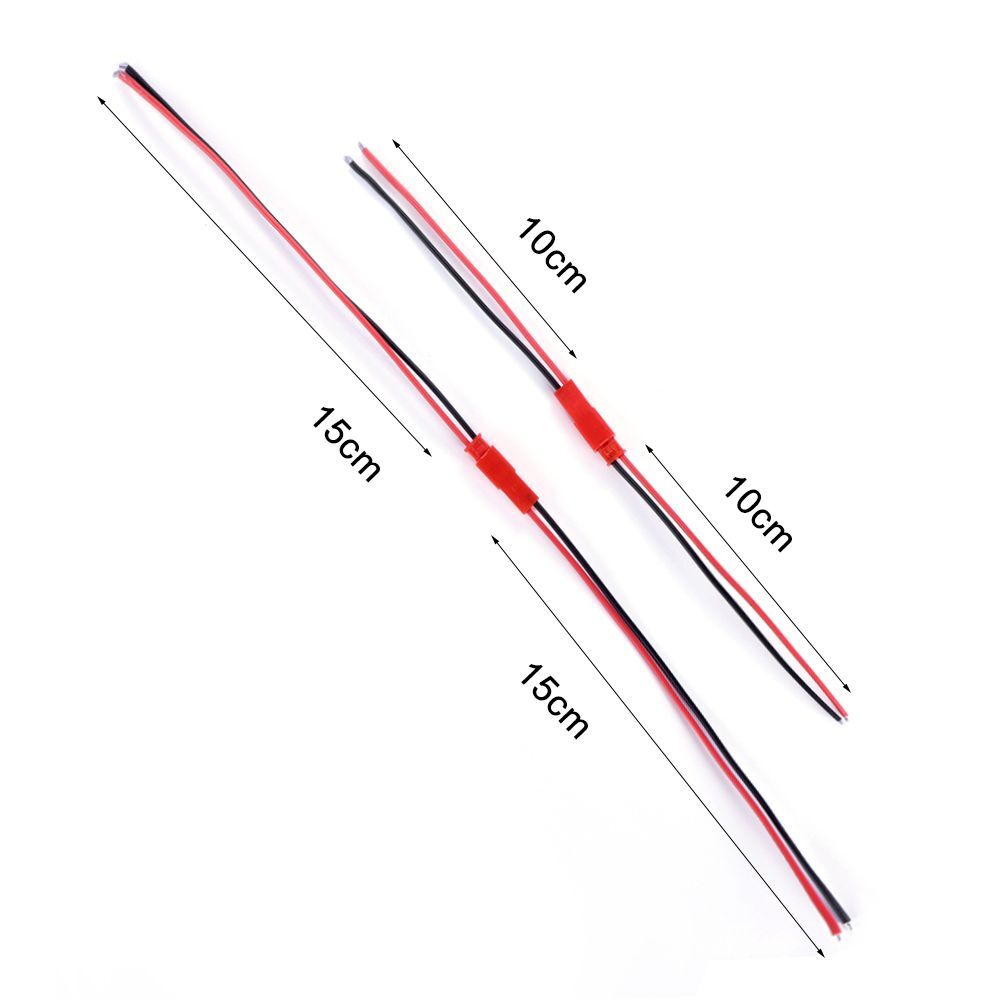 100/150mm 22AWG 2 Pin Connector Male + Female Cable Wire Socket Plug | eBay