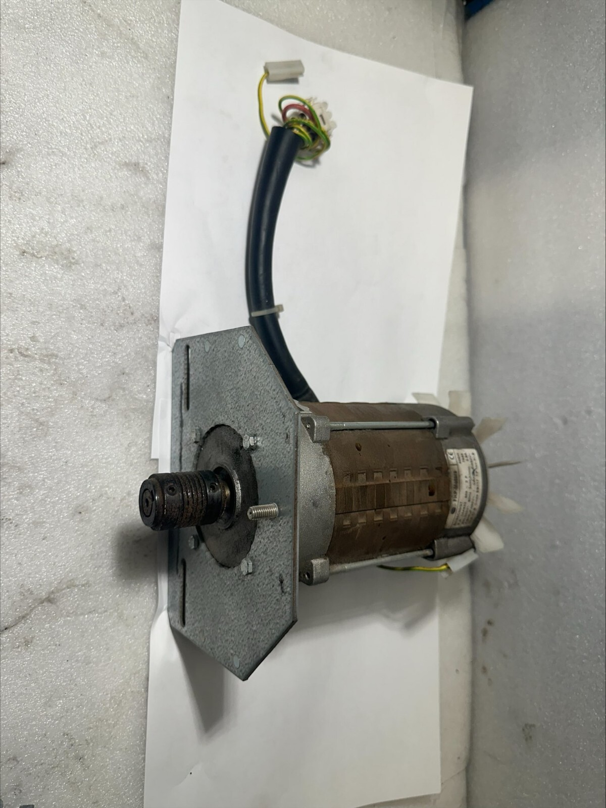 DRYER DRUM MOTOR FOR WASCOMAT TD3030, 200-240V 2PH P/N: 487021575 [USED ...