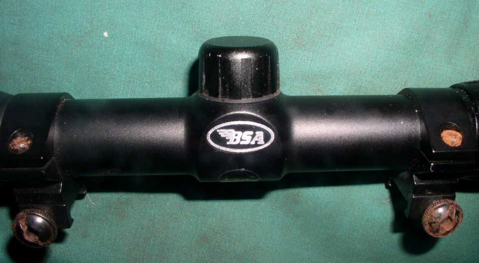 BSA 3x-9x40mm Model 1711J Duplex Reticle Rifle Scope TJ5134 | eBay