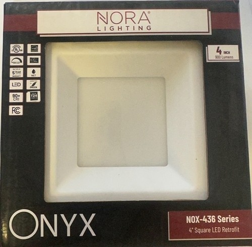 NORA NSPEC ONYX NOX-436 4" Retrofit LED 50,000 Hours | eBay