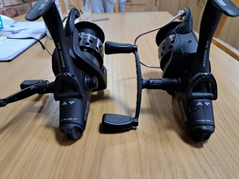 Fox Stratos FS 10000E Carp Reel Baitrunner Reels | eBay UK
