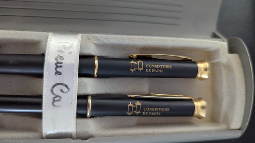 Pierre Cordin Consistoire de Paris Pen set | eBay