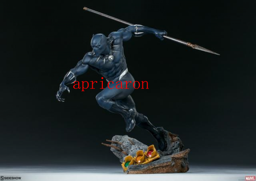 Sideshow 1/5 Black Panther Statue Figure Resin Model Collectible Boy ...