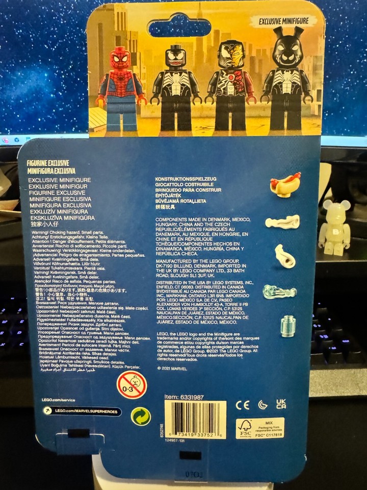 LEGO 40454 Marvel Super Heroes - Spider-Man Versus Venom and Iron Venom ...