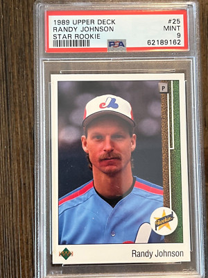 1989 Upper Deck Randy Johnson Rookie #25 PSA 8 | eBay