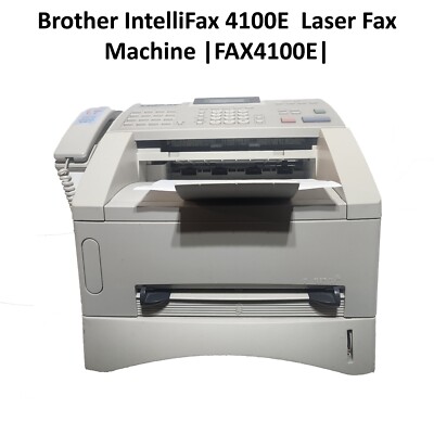 Brother IntelliFax 4100e Laser Fax Printer Copier 12502616399| eBay