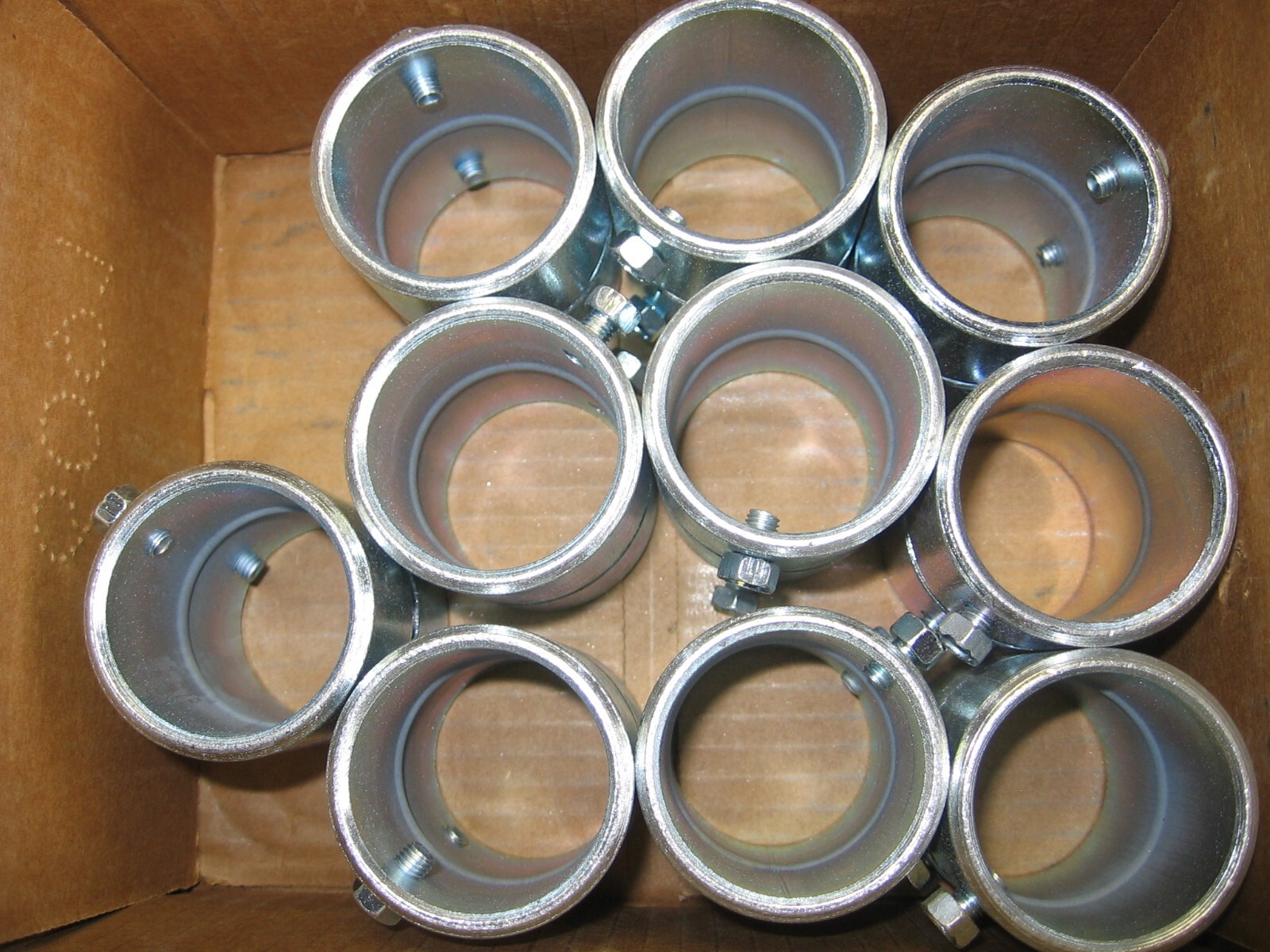 Box of 10) Thomas & Betts T&B 8424 1-1/4 Inch Rigid Conduit Threadless ...