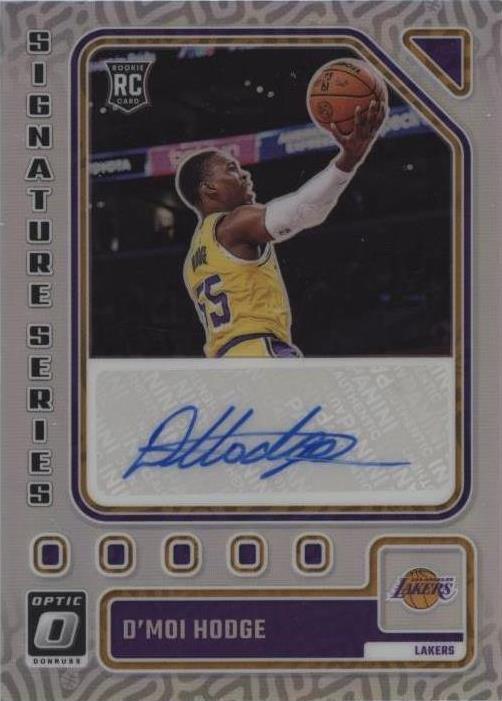 2023-24 Panini Donruss Optic - Signature Series D'Moi Hodge #SS-HOD ...