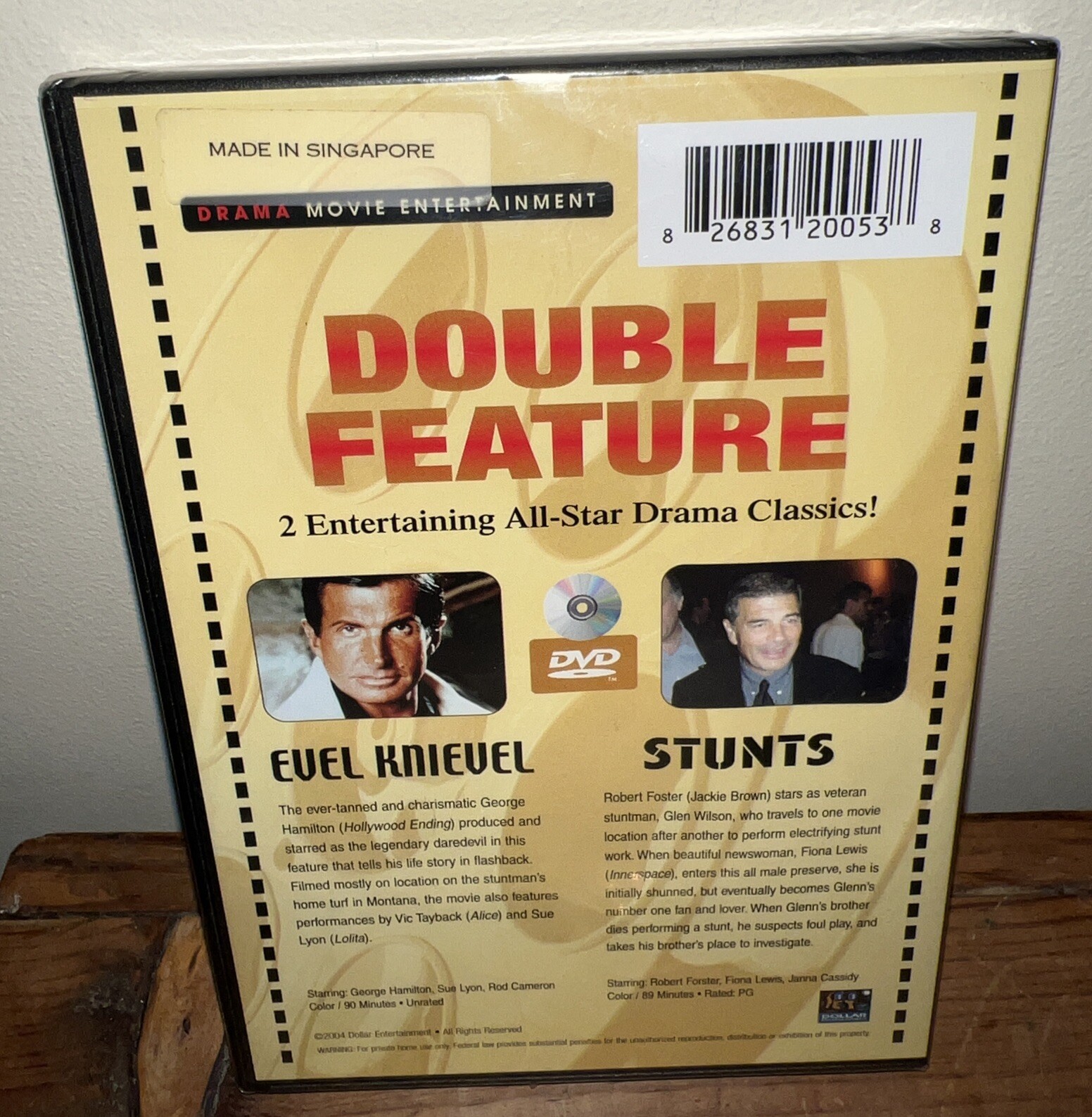 Evel Knievel/Stunts (DVD, 2005) Two Dramas, 179 Minutes Total NEW ...