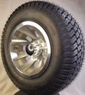 20x8-10 GOLF CART TIRES Aluminum WHEELS RIMS STREET TURF 20/8-10 20/8 ...