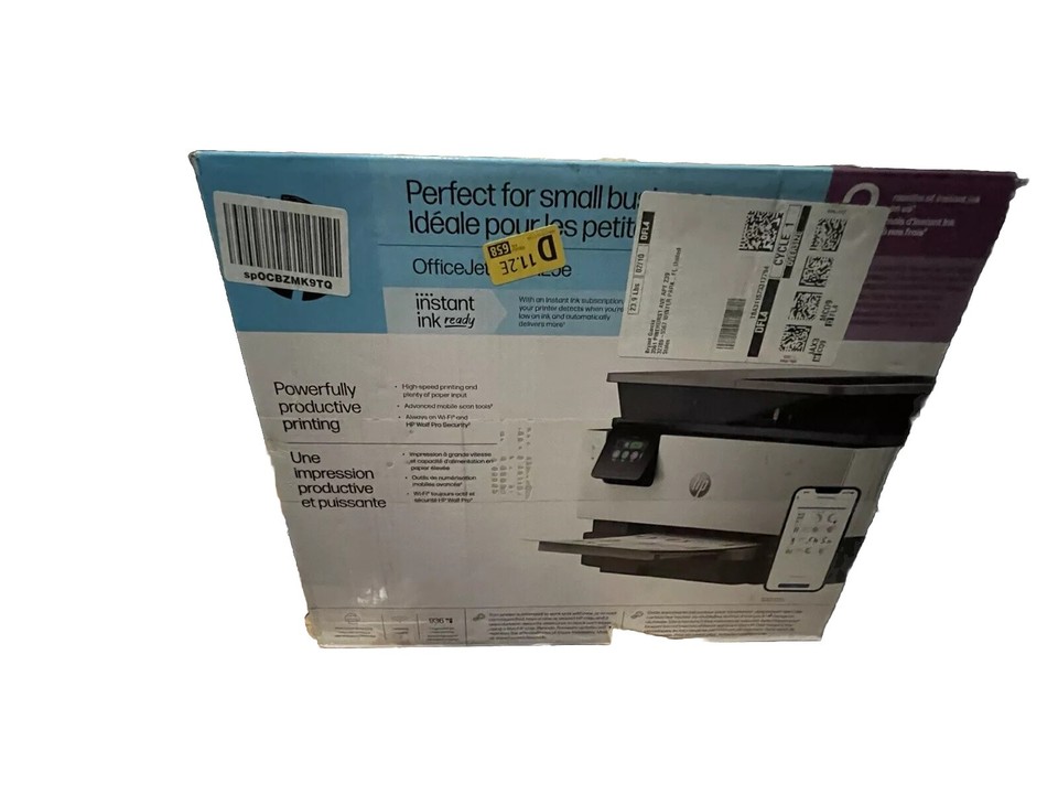 HP OfficeJet Pro 9125e Wireless Inkjet All-in-One Printer (403X0A#B1H ...