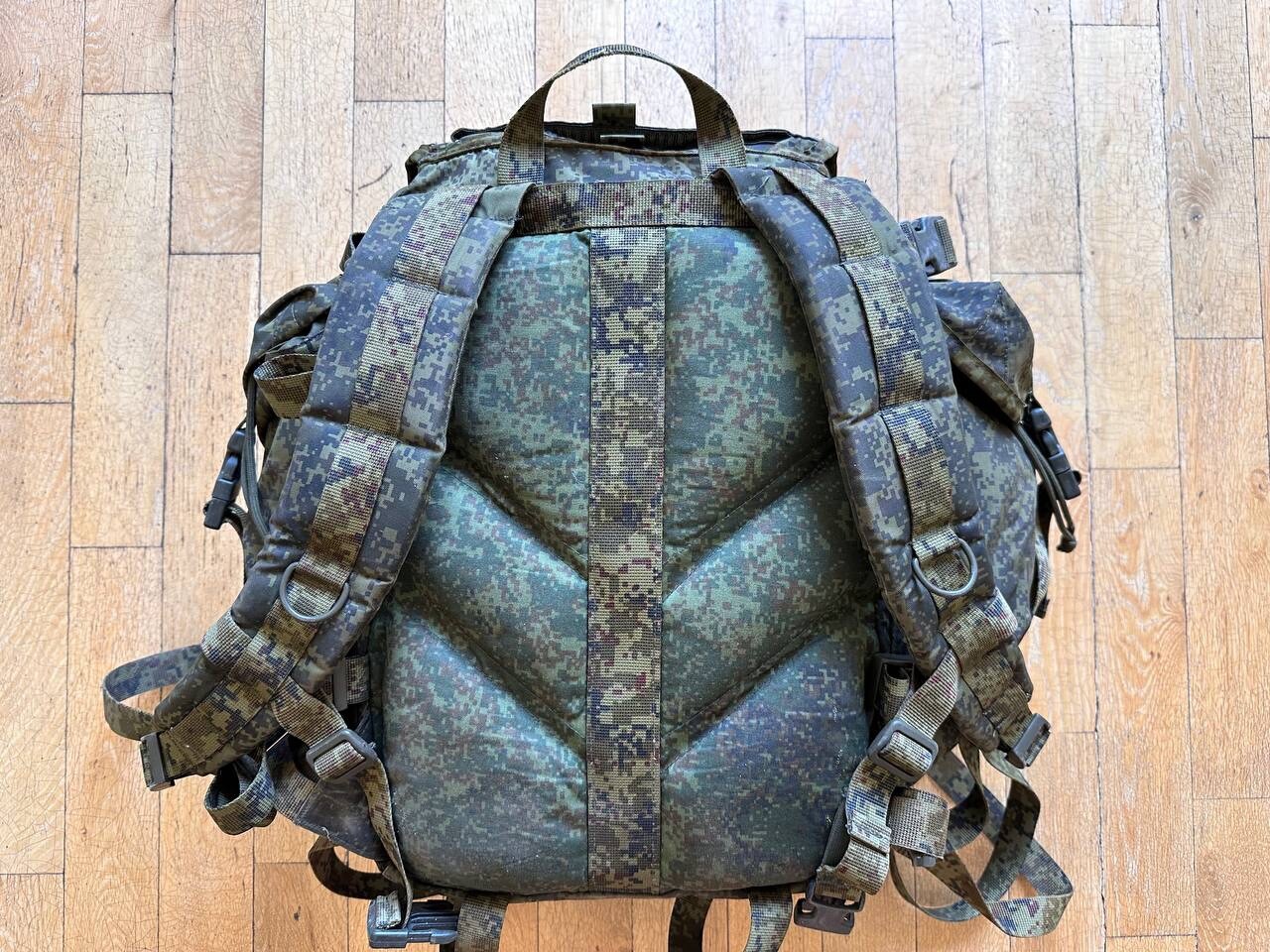 Original Russian Army 25L Backpack + 7L Buttpack Ratnik MOLLE Hiking ...