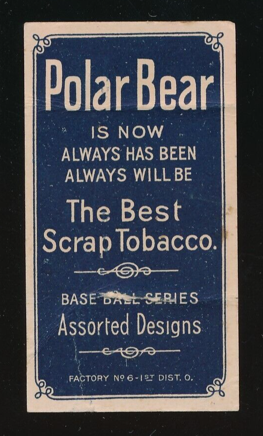 1909-11 T206 Dots Miller Pittsburgh Pirates Polar Bear Series 350 PR | eBay