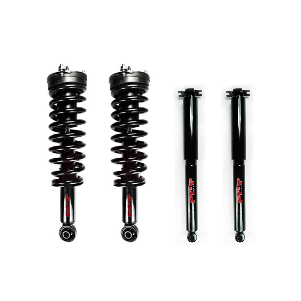 For Chevy Colorado GMC Canyon Front Struts & Coil Spring & Rear Shocks ...