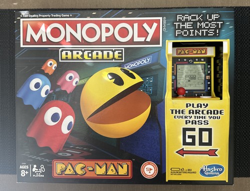 Monopoly Pac-Man Edition Board Game - Officially Licensed & Authentic ...