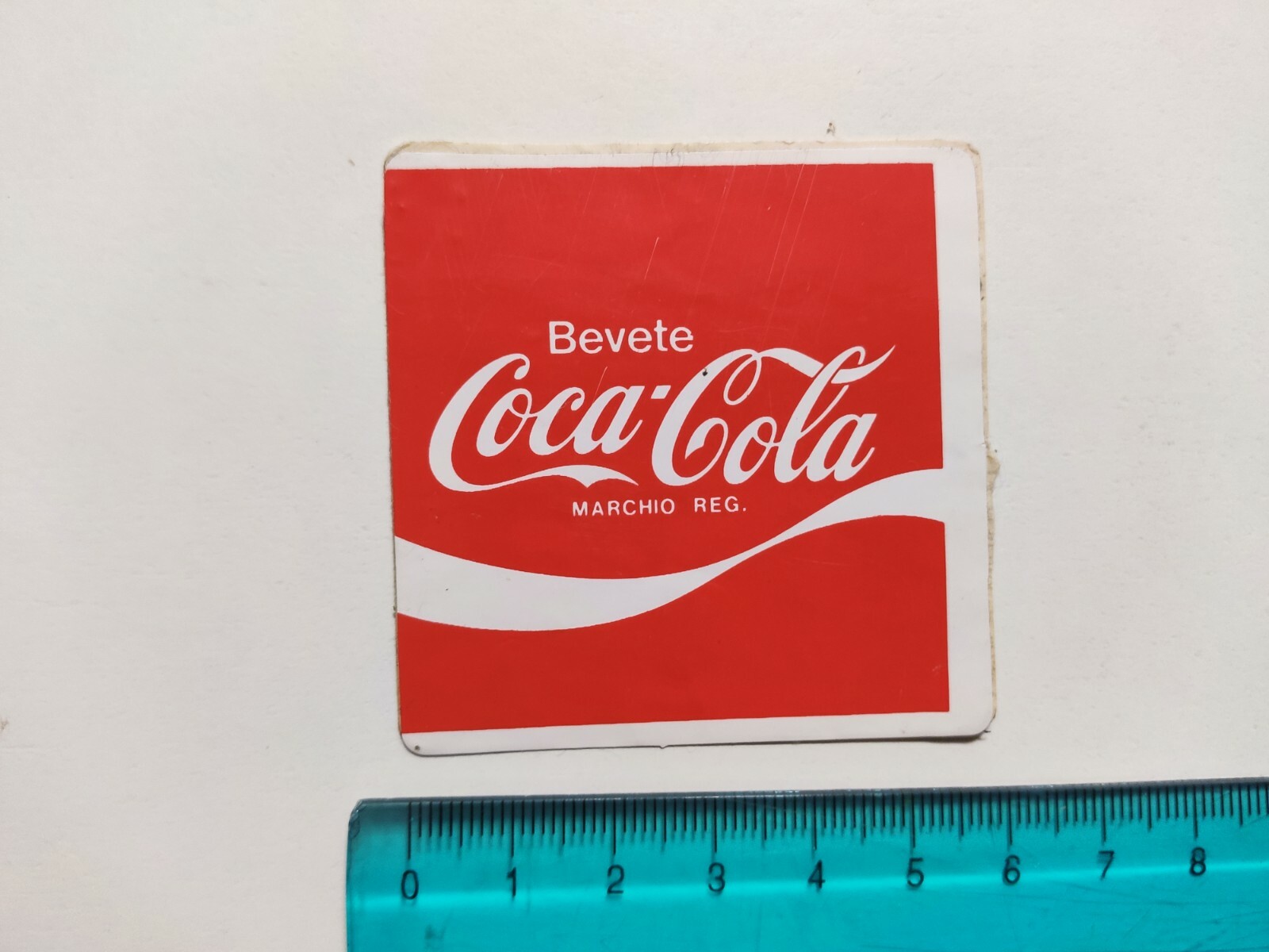Adhesive Drink Coca Cola Sticker Autocollant Aufkleber Retro Vintage ...
