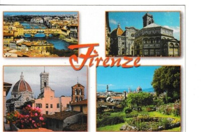 FLORENCE, ITALY - MULTIVIEW COLOUR POSTCARD | eBay UK