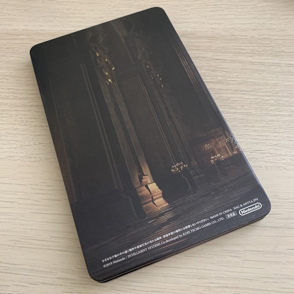 Original Fire Emblem Three Houses Collection Iron card box case ...