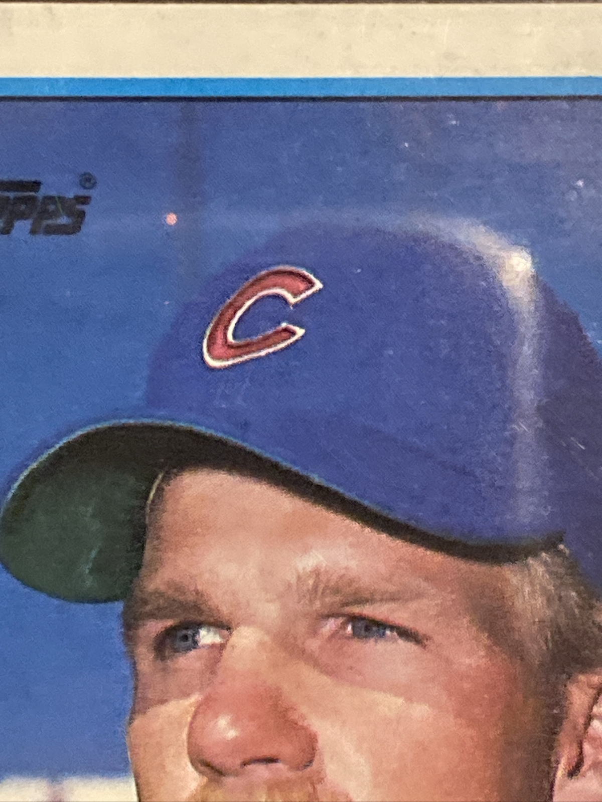 RARE 1989 Topps #767 Mike Capel Cubs MISPRINT ERROR Card | eBay