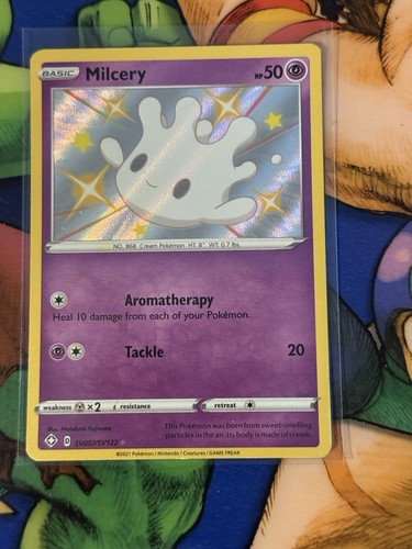 Milcery SV057/SV122 Shining Fates: Shiny Vault Holo Foil Pokemon - Pack ...