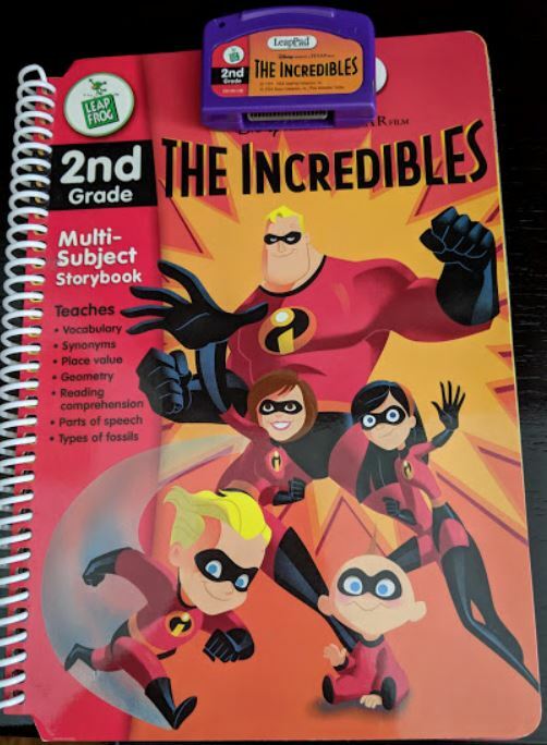 LeapPad Disney The Incredibles & Phonics Lesson 1 Books & Cartridges | eBay