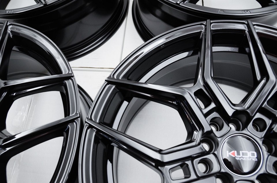 17 Wheels Rims Black 5x100 5x114.3 Honda Accord Civic Toyota Camry ...