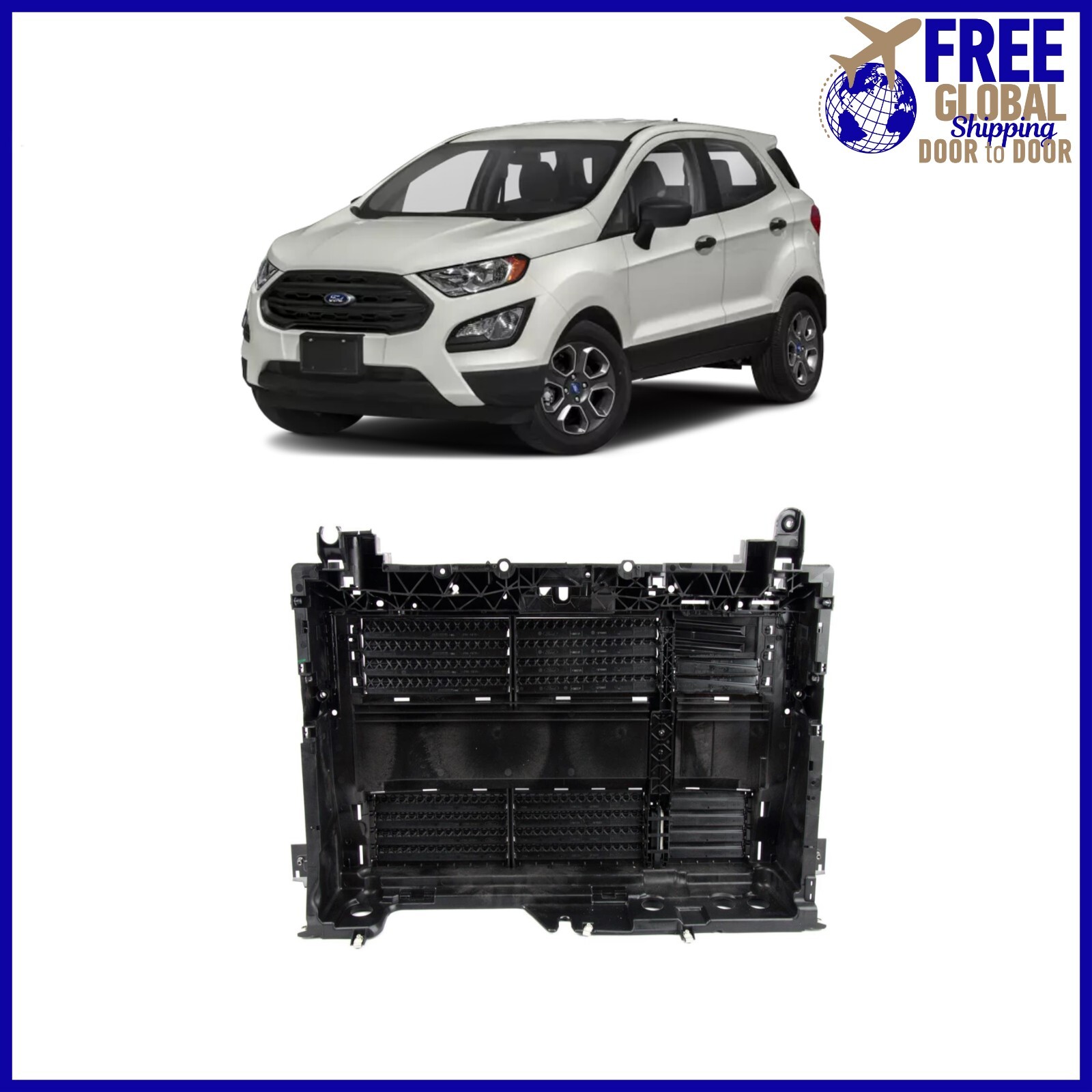 FORD ECOSPORT 17 18 19 20 21 RADIATOR SUPPORT PANEL GN15-8B041 | eBay