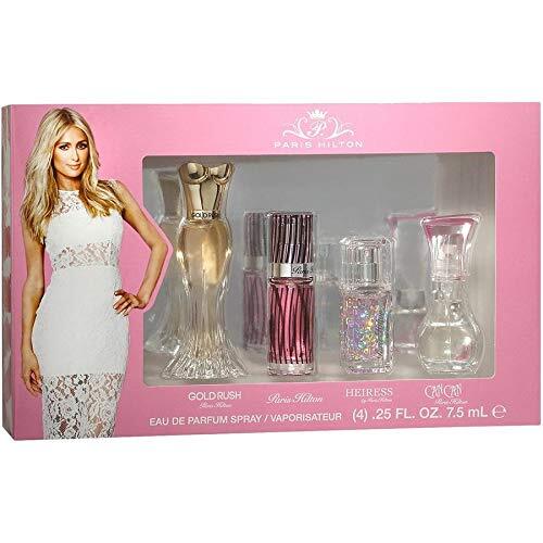 Paris Hilton Women's 4 Piece Coffret Set .25 oz Gift set Distressed ...