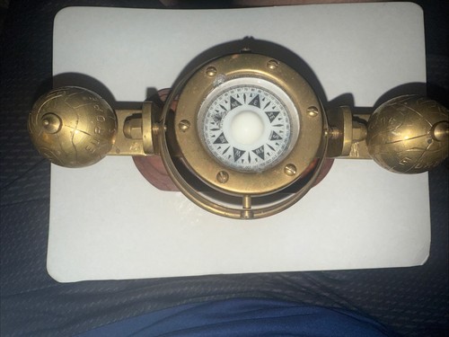 Vintage Binnacle Compass | eBay