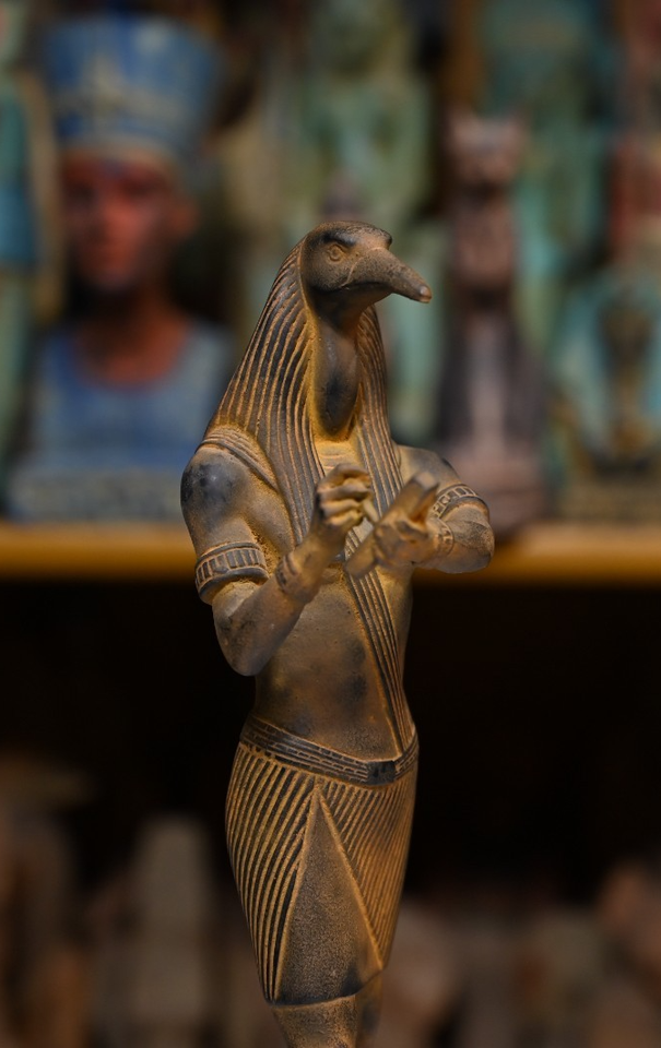 Rare Ancient Egyptian Pharaonic Thoth God of Wisdom Statue Unique ...