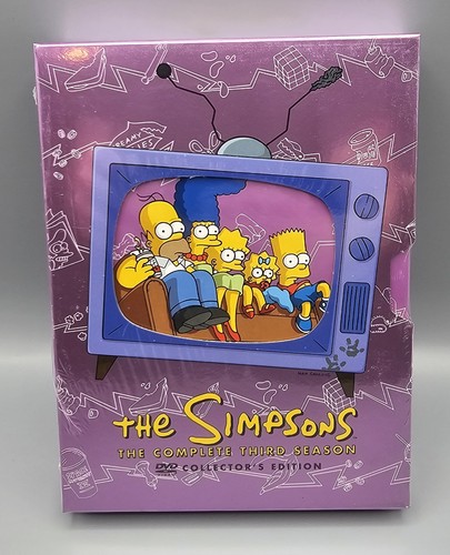 The Simpsons The Complete Third Season 3 (DVD) Collector's Edition ...