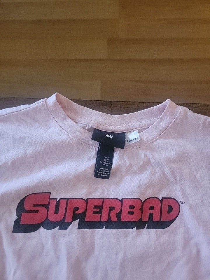 H& M Superbad ladies Shirt - sz med - pink | eBay