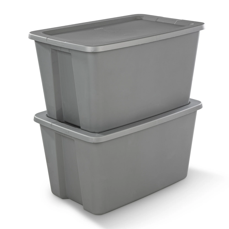 Sterilite Extra Large Storage Bin, 30 Gallon Plastic Storage Container ...