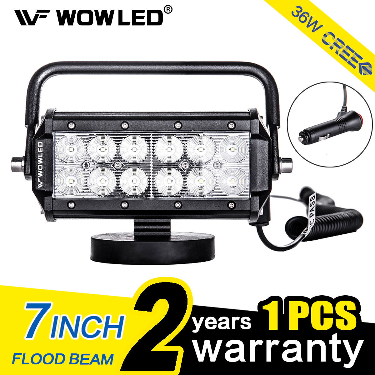 Pedestal Work Lights Truck Double Face Led Pedestal Lights For Truck