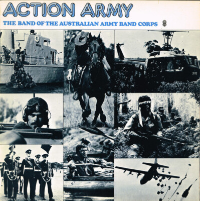 The Band Of The Australian Army Band Corps - Action Army (LP, Album ...