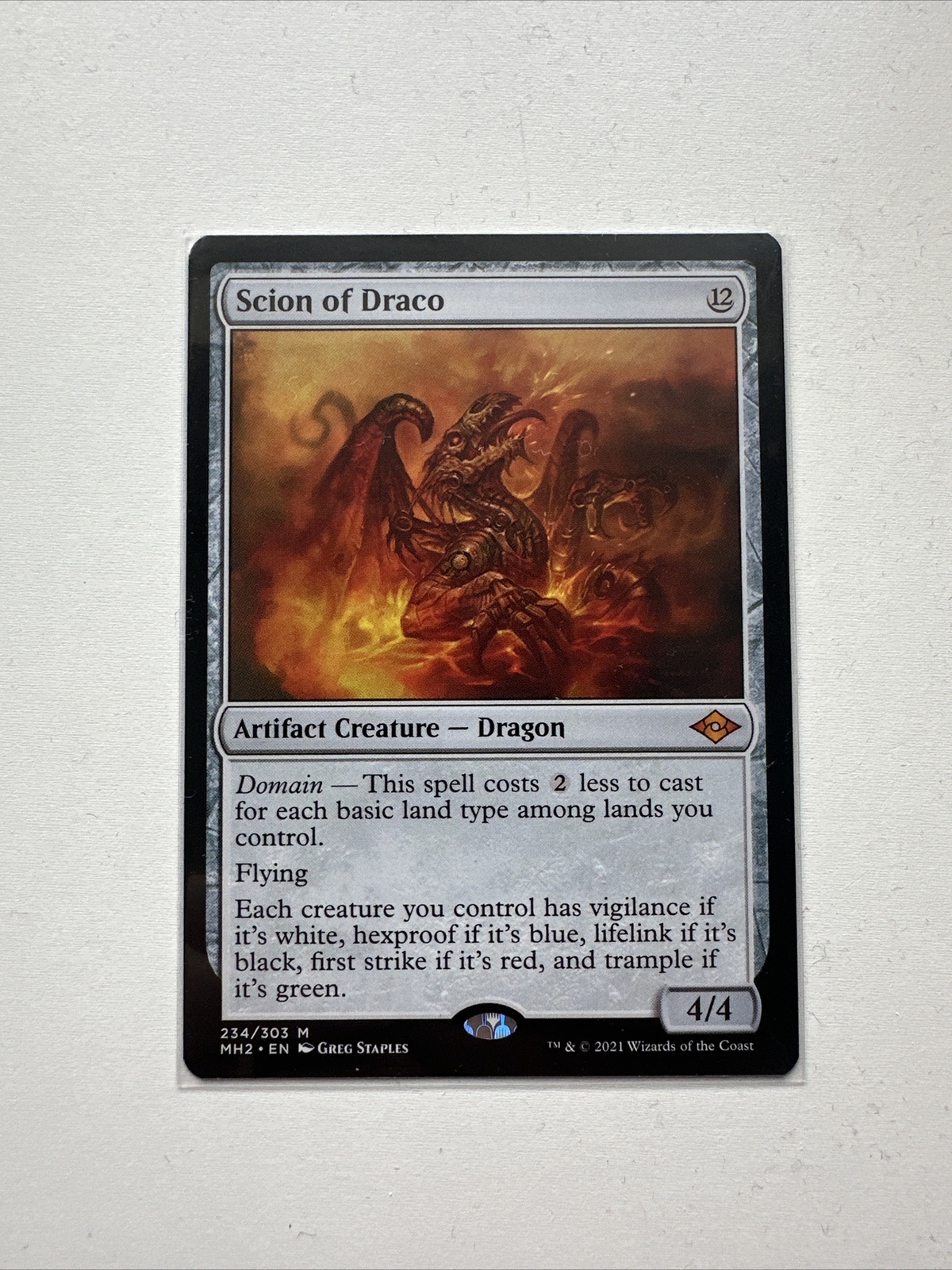 MTG Scion Of Draco Mythic Modern Horizons 2 | eBay