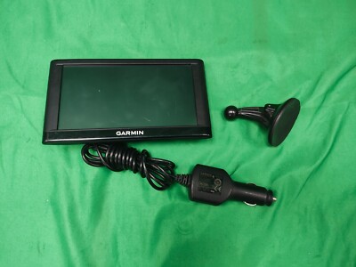 Garmin Nuvi 145-01615-10 GPS Navigation Bundle 5" Screen Tested Good ...