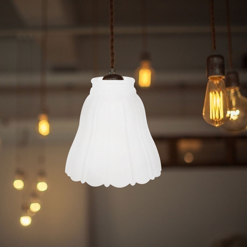 Light Fixture Replacement Glass Clear Shade Replacements Lampshade Drop ...