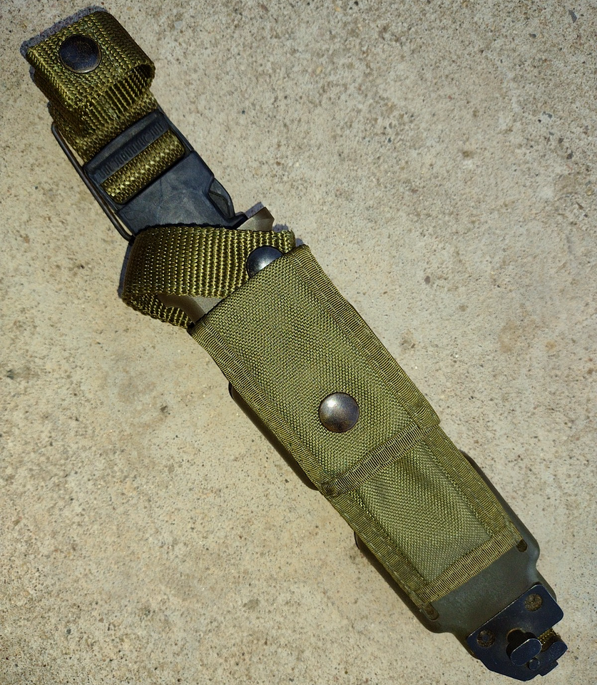 ORIGINAL USGI M9 BAYONET SCABBARD ONLY w/ POUCH & BELT CLIP | eBay