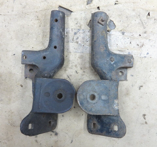 1915 1916 Model T Ford Roadster WINDSHIELD COWL LIGHT BRACKETS Original ...
