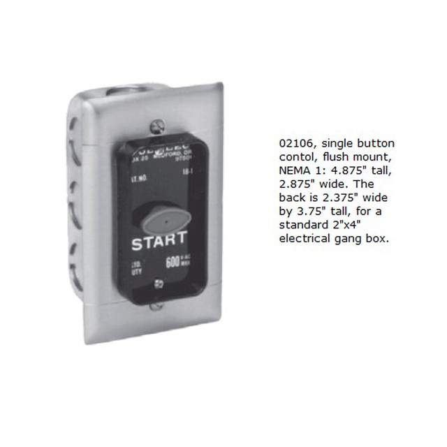 LiftMaster 02110B NEMA 1 Key Switch With Stop Best Cylinder Indoor ...