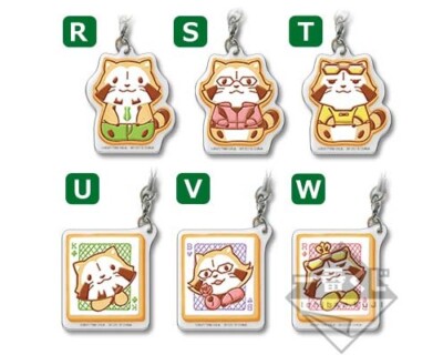 Tiger & Bunny The Rising RASCAL Acrylic Strap set Key Chain Kotetsu ...