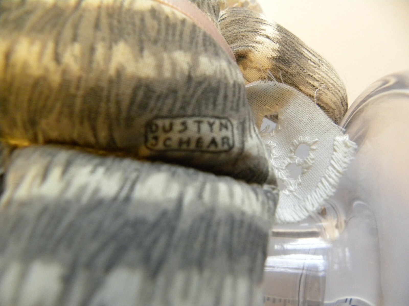 Dustyn Schear Pre-Applause gray and white tabby cat doll | eBay